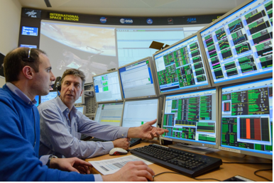 In comunicazione con la ISS dal Columbus Control Centre | Avamposto 42